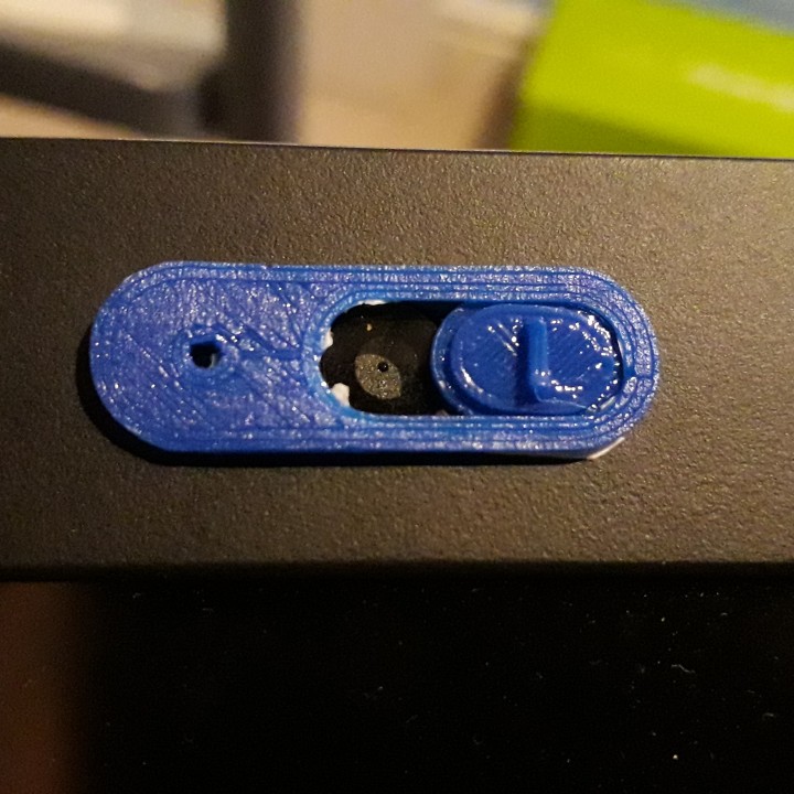 3D Printable Webcam Cover Slider for Lenovo Ideapad 110s by Harry Lunt
