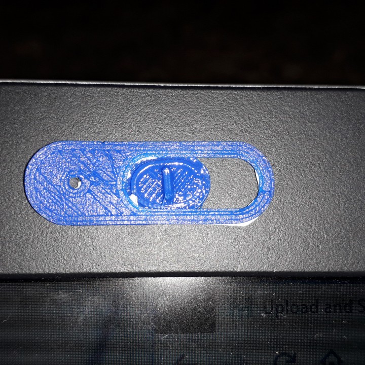3D Printable Webcam Cover Slider for Lenovo Ideapad 110s by Harry Lunt