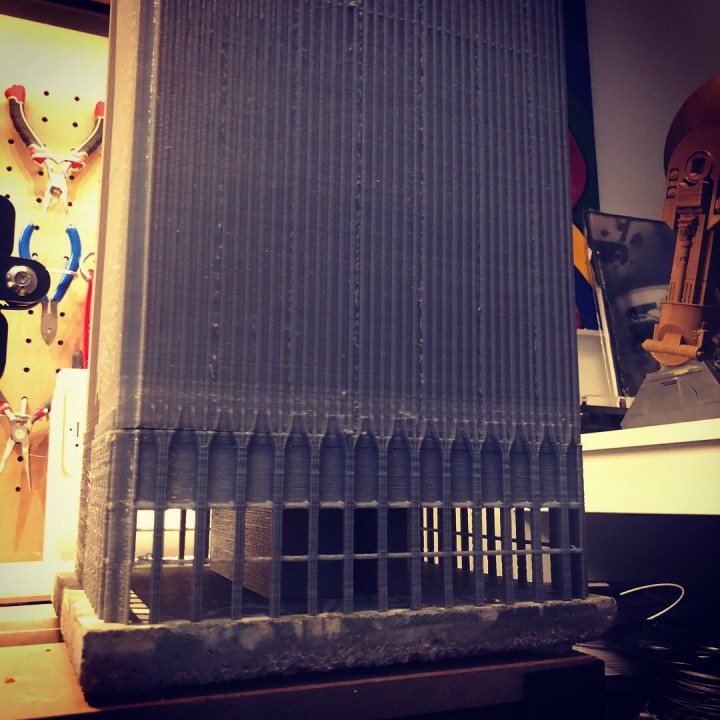 3D Printable Twin towers by Hugo-archicad