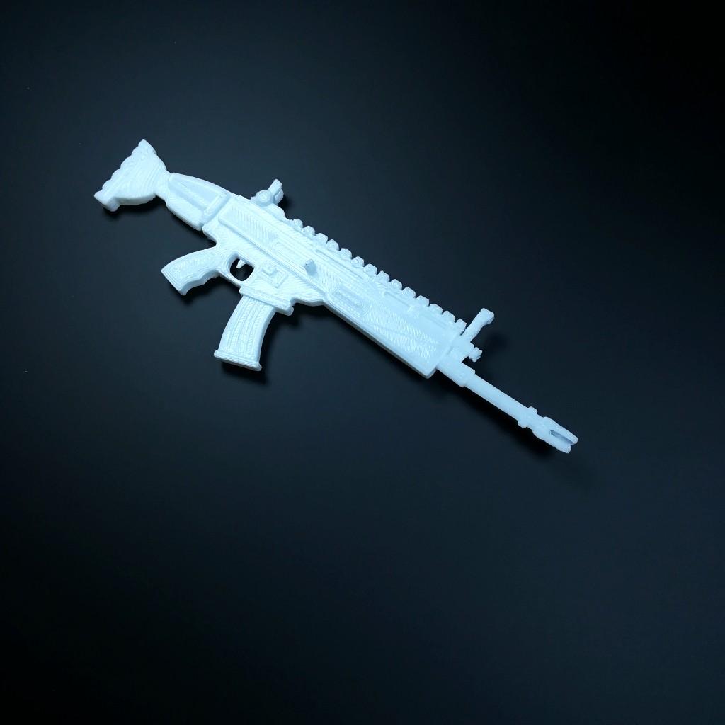 3D Printable fortnite scar by Enzo