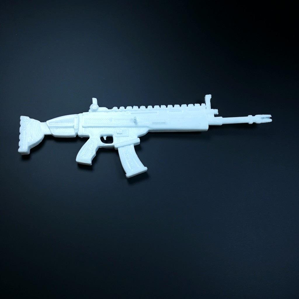 3D Printable fortnite scar by Enzo
