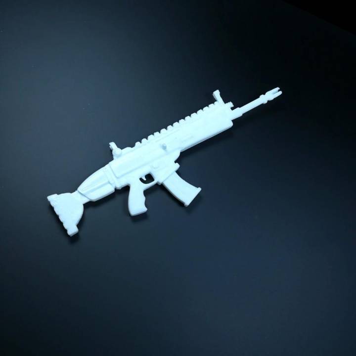 3D Printable fortnite scar by Enzo