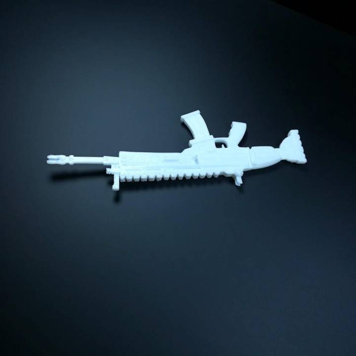 3D Printable fortnite scar by Enzo