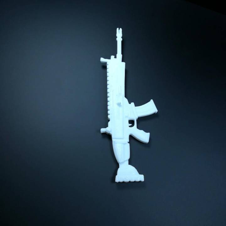 3D Printable fortnite scar by Enzo