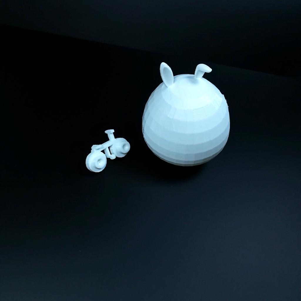 3D Printable Easter Tinkercad challenge by Sarah Chen