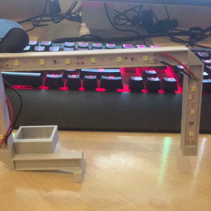 3D Printable Squarelight for GoPro Session by Kurt Borg