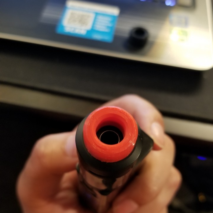 3D Printable 810 Wide Bore Drip Tip by Ricky Griffin