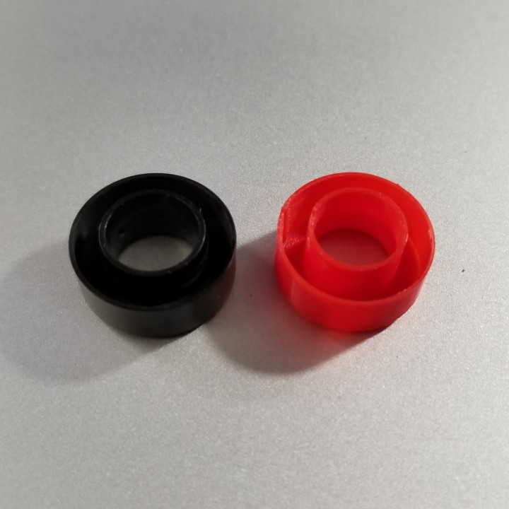 3D Printable 810 Wide Bore Drip Tip by Ricky Griffin