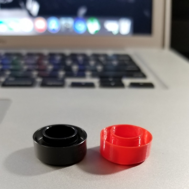 3D Printable 810 Wide Bore Drip Tip by Ricky Griffin