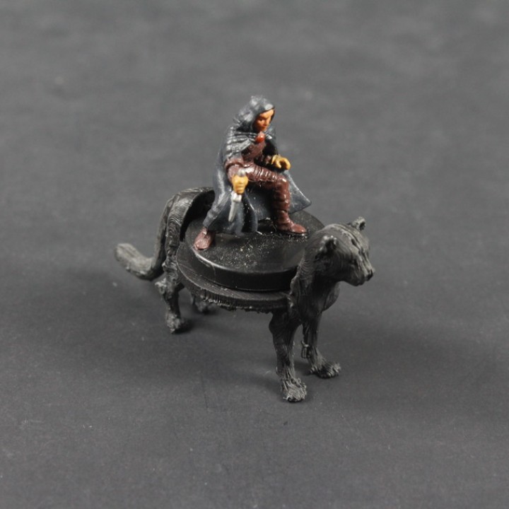 3D Printable OpenForge Mounts (Set 2) by Devon Jones