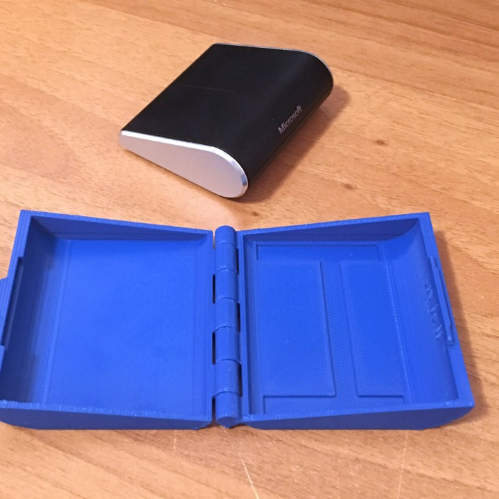 3D Printable Microsoft Wedge Touch Mouse protection box by Stefano Veronese