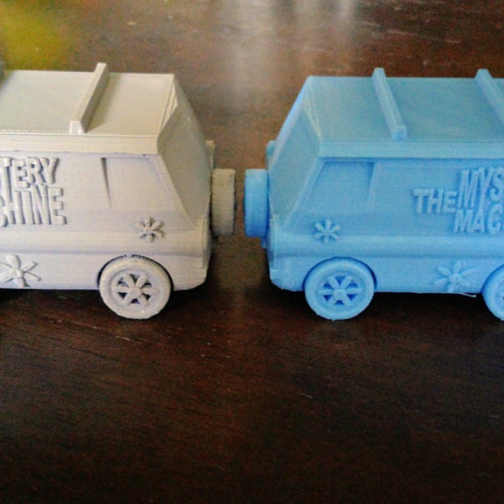 3D Printable Mystery Machine of Southern IL. by Brian Whitney