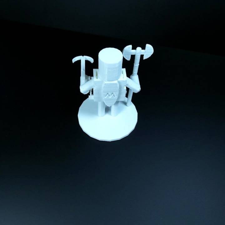 3D Printable Basic Miniature by Asher Yellen