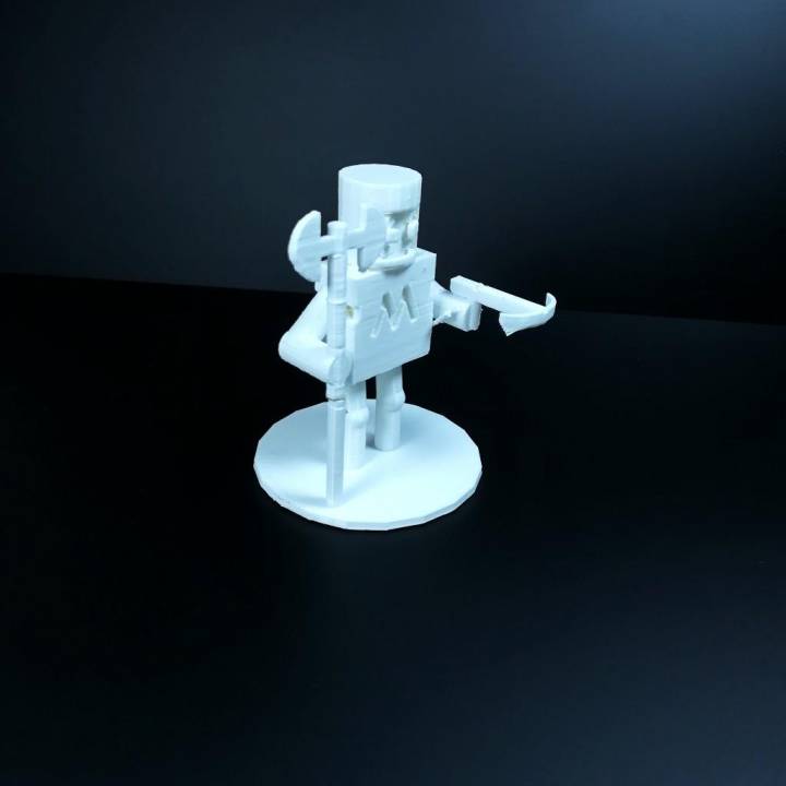 3D Printable Basic Miniature by Asher Yellen