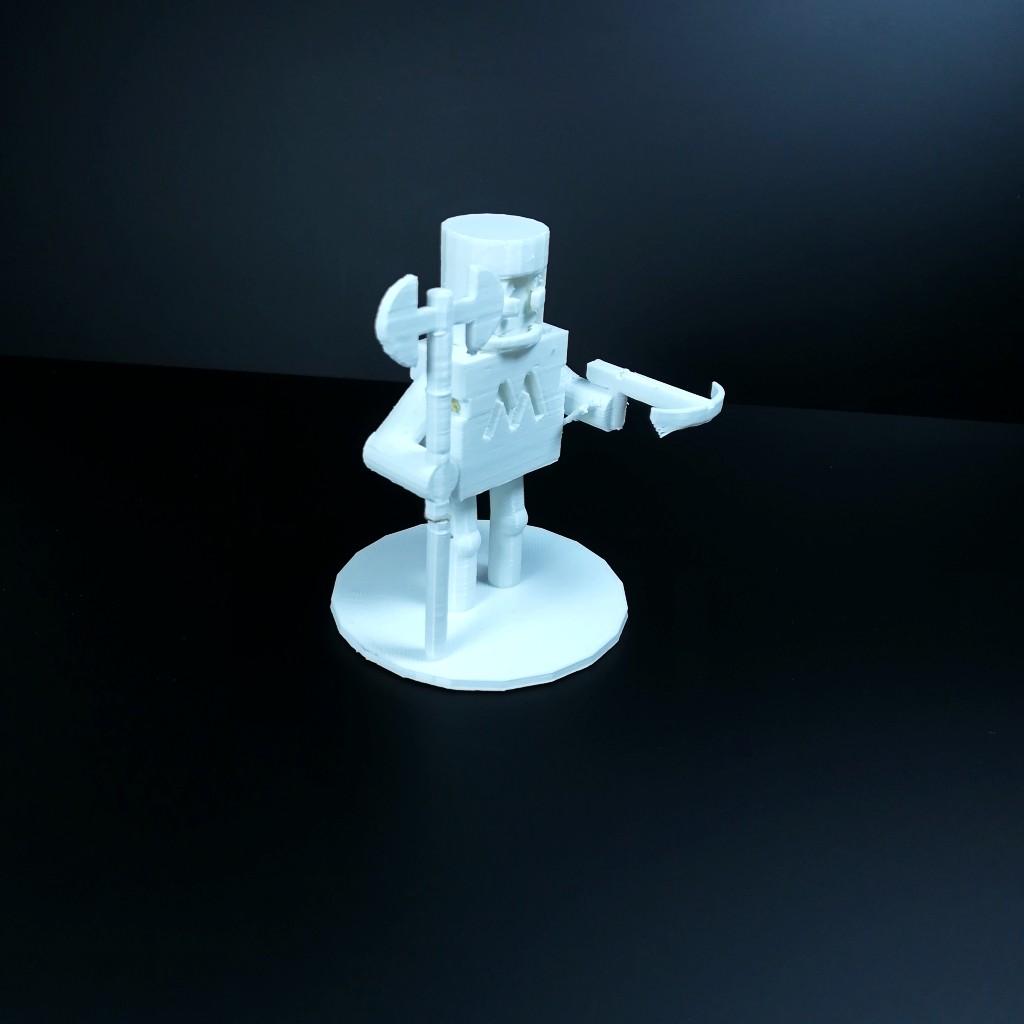 3D Printable Basic Miniature by Asher Yellen