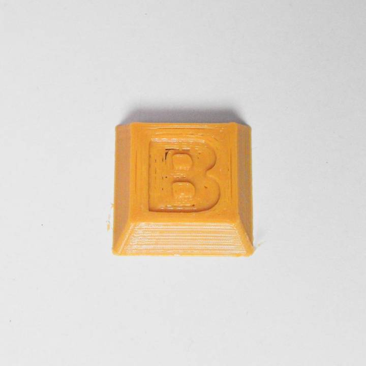 3D Printable "B" key by jake