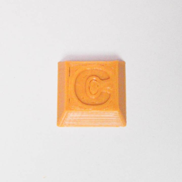 3D Printable "C" key by jake