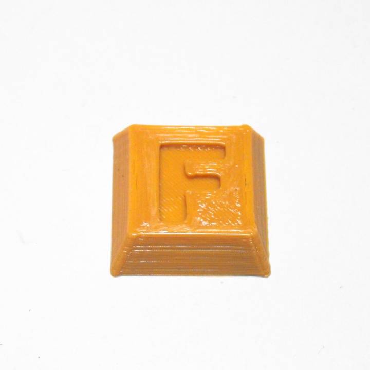 3D Printable "F" key by jake