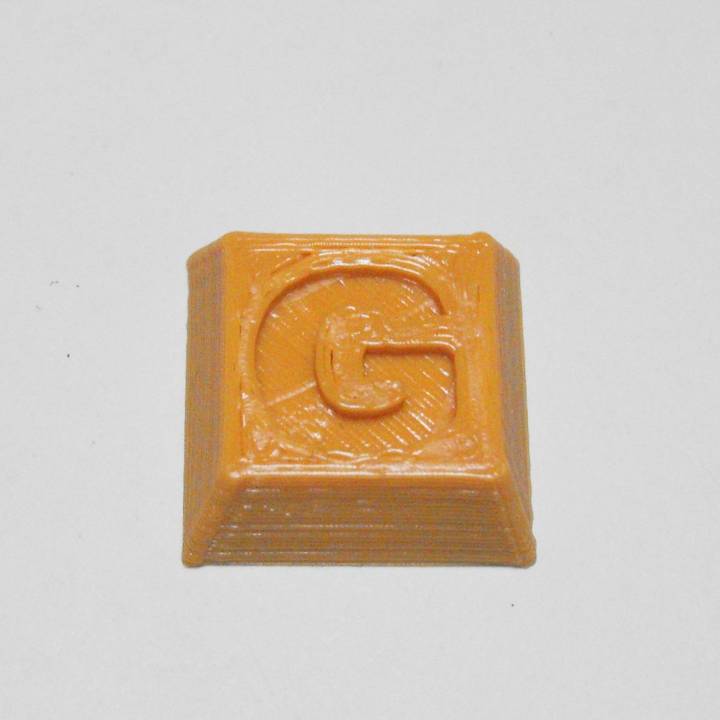 3D Printable "G" key by jake