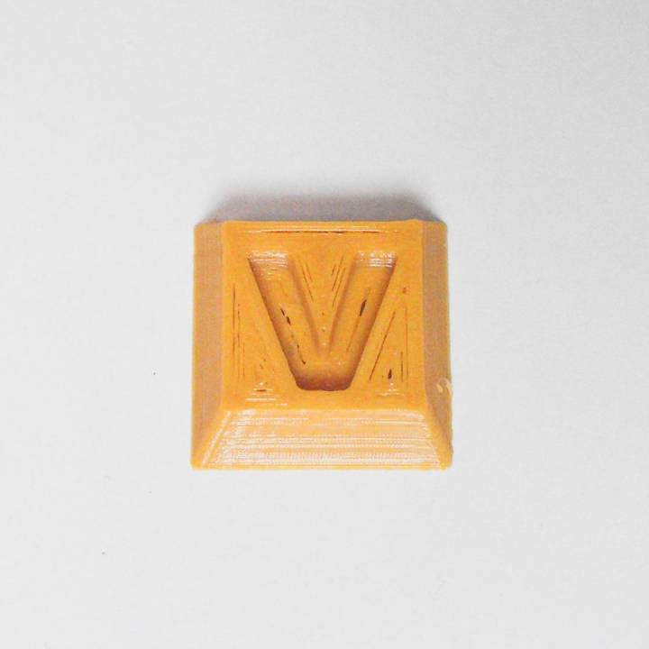 3D Printable "V" key by jake