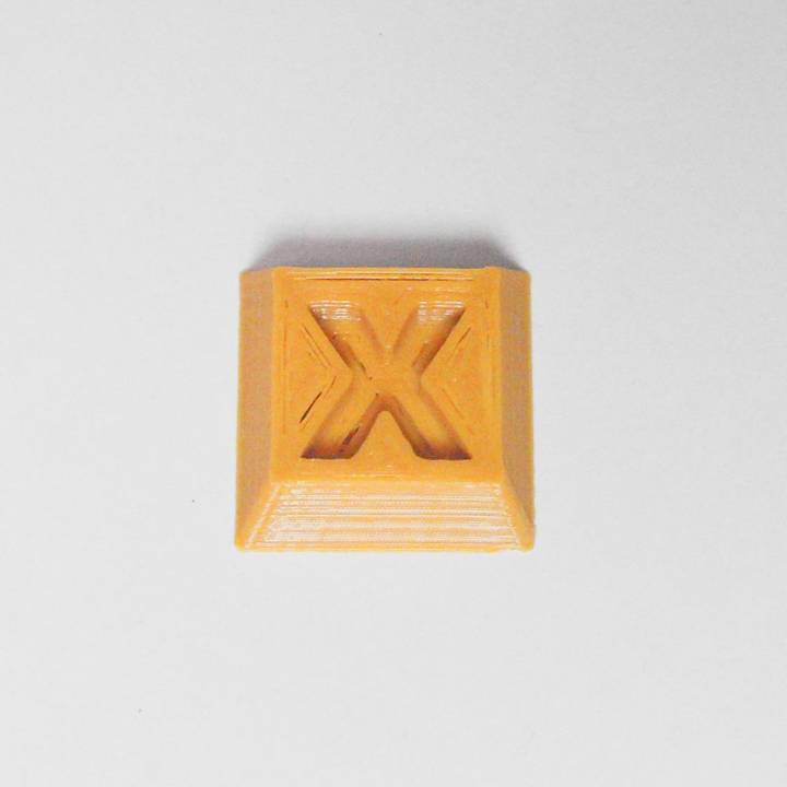 3D Printable "X" key by jake