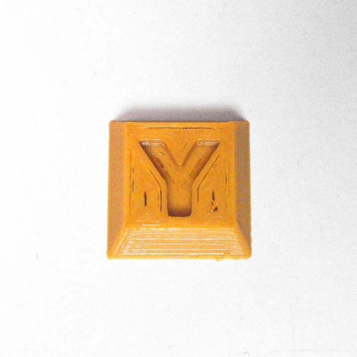 3D Printable "Y" key by jake