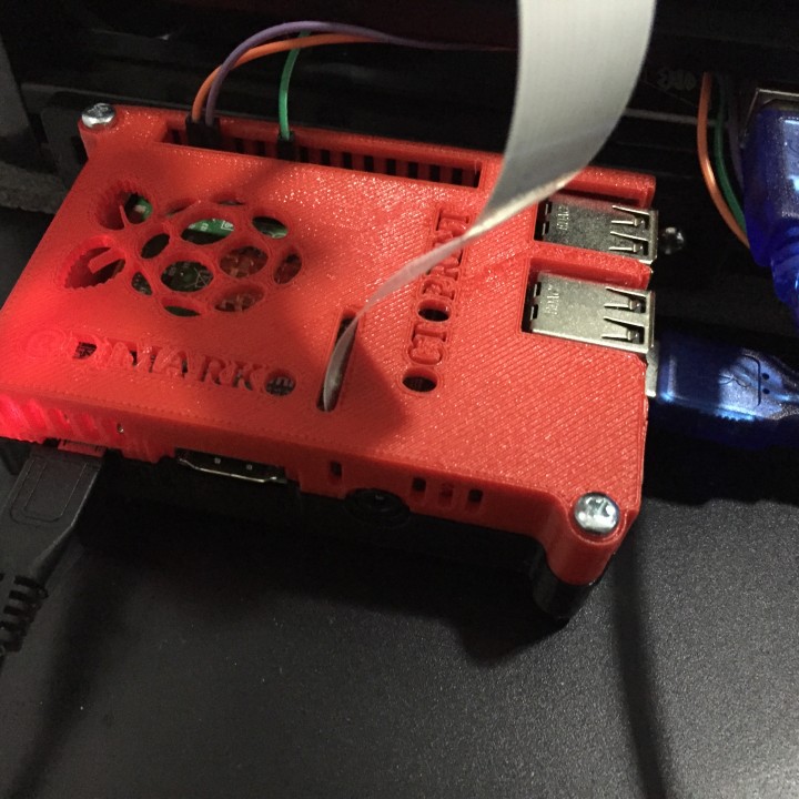 3D Printable Raspberry Pi 3 case 2020 mount by djmarko dj