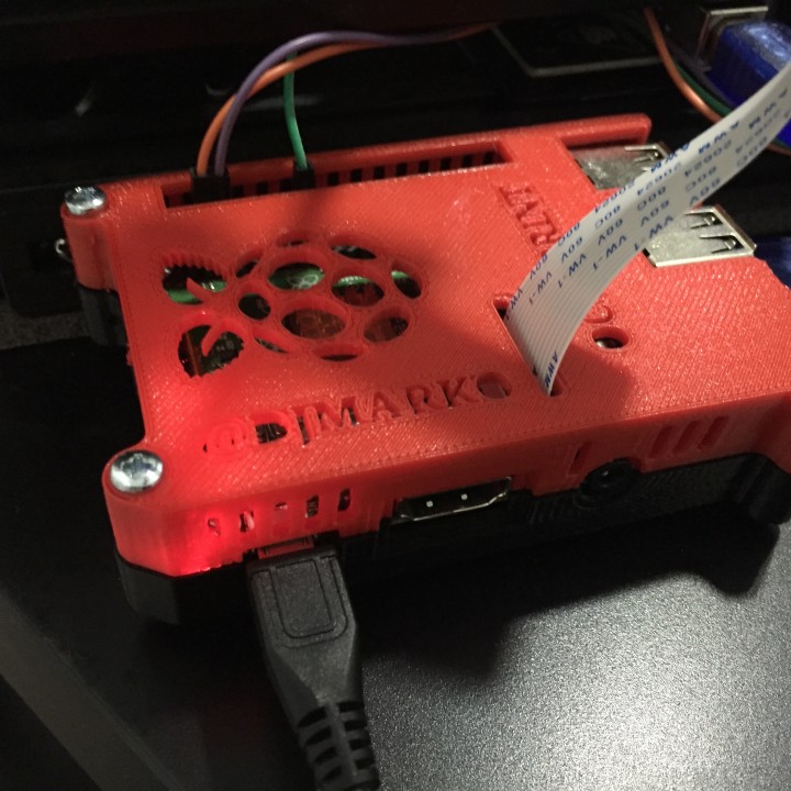 3D Printable Raspberry Pi 3 case 2020 mount by djmarko dj