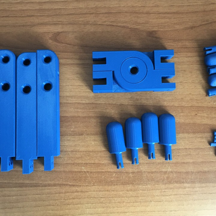 3D Printable Adjustable CPU Stand Mobile by Stefano Veronese