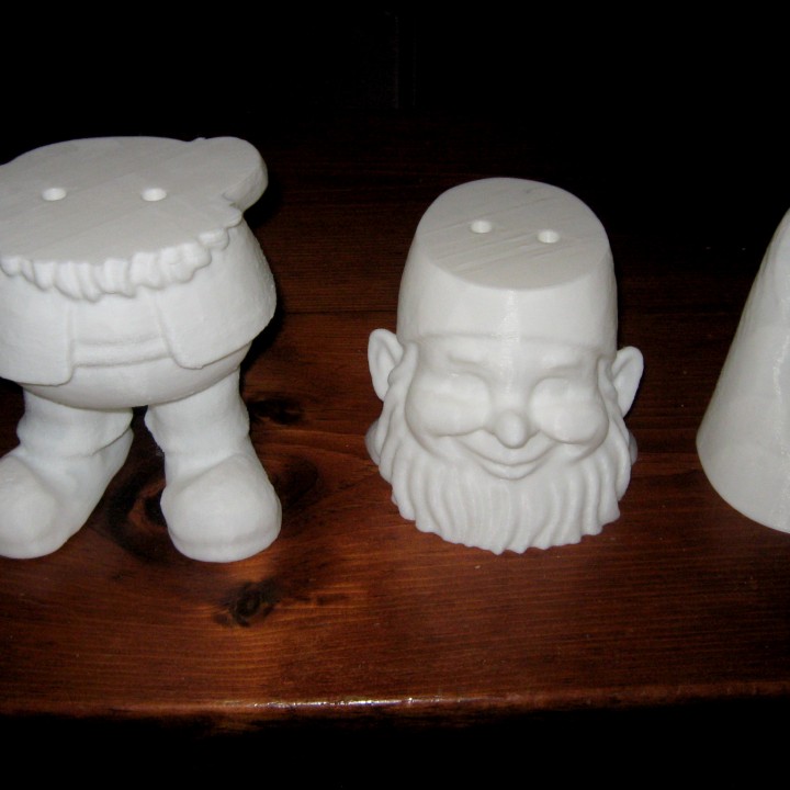 3D Printable Bad Gnome - Oversized by Derek Tombrello