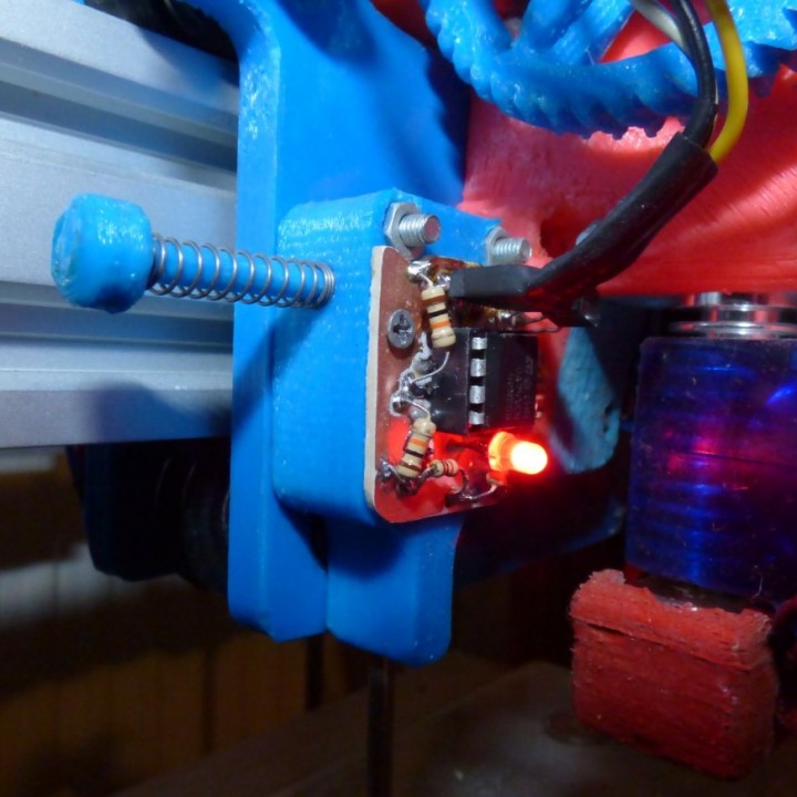 3D Printable Z-probe with optical switch and Op-amp comparator by ...