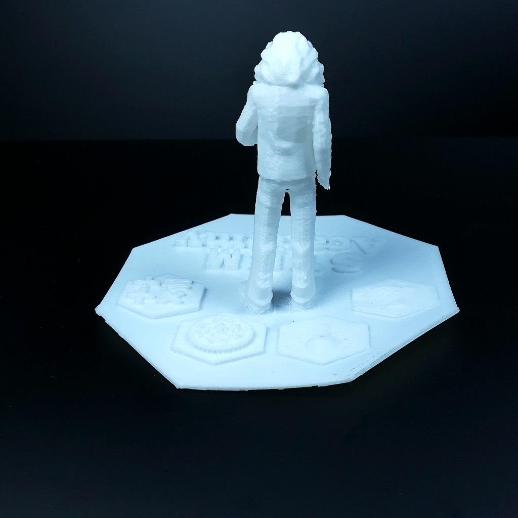 3D Printable Professor STEM Lion by Elijah Wilson by Elijah Wilson