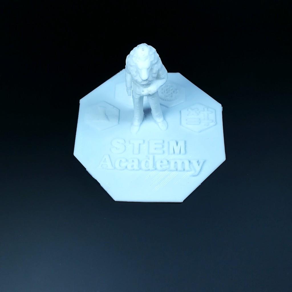 3D Printable Professor STEM Lion by Elijah Wilson by Elijah Wilson