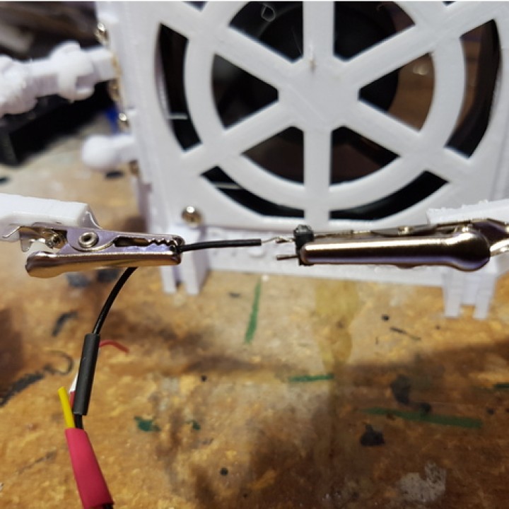 3D Printable Proteus Solder Station - 80mm fan by Protean Man