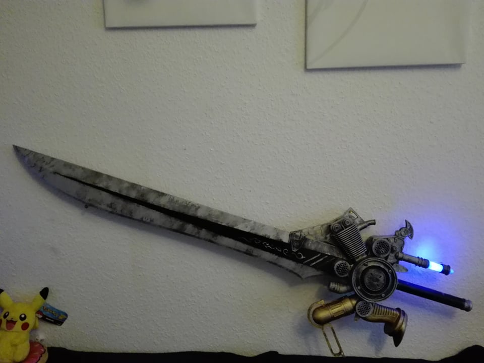 3D Printable Engine Blade - Final Fantasy XV - Noctis by Power Up Props