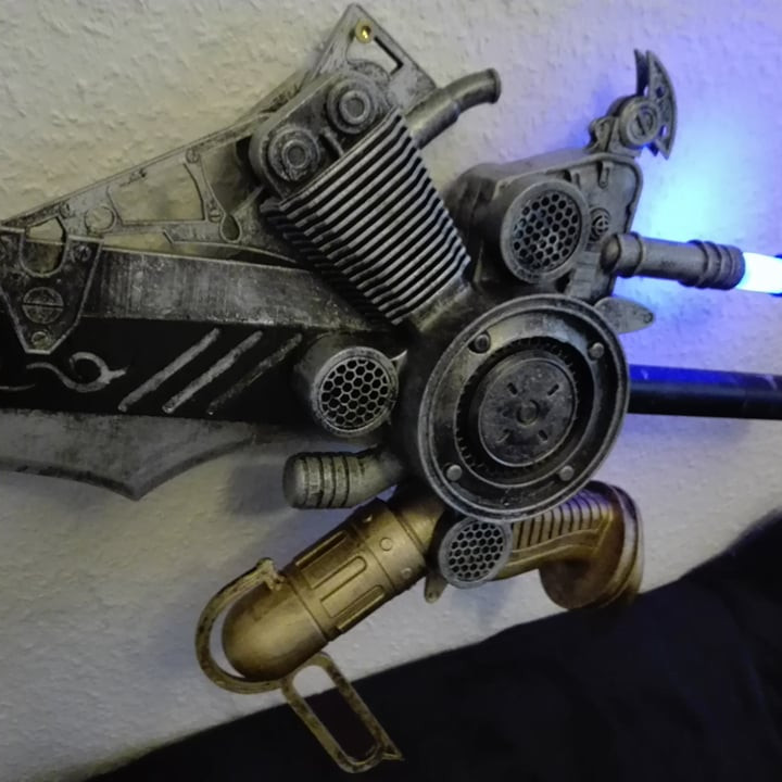 3D Print of Engine Blade - Final Fantasy XV - Noctis by vincentvalentine1