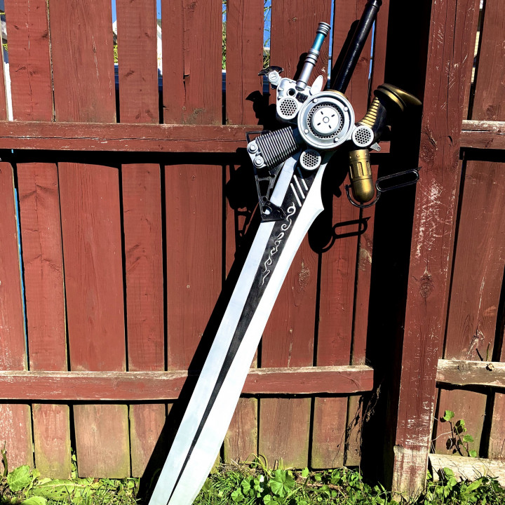 3D Print of Engine Blade - Final Fantasy XV - Noctis by macbuzzard