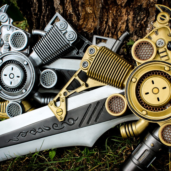 3D Printable Engine Blade - Final Fantasy XV - Noctis by Power Up Props