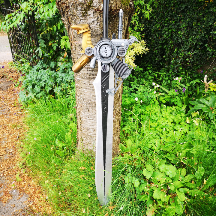 3D Print of Engine Blade - Final Fantasy XV - Noctis by tdawson010