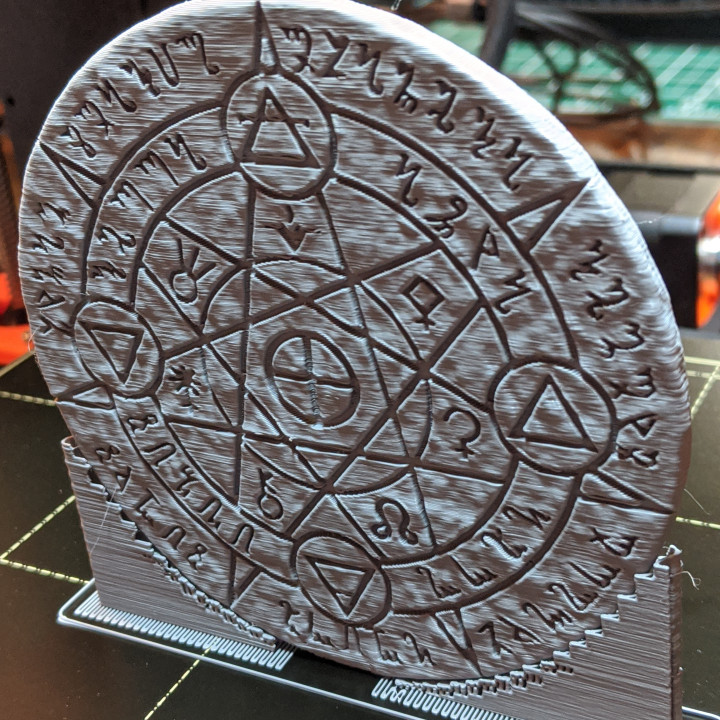 3D Print of OpenForge 2.0 Magic Circle: Transmutation by DreamFusion