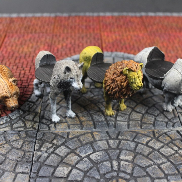 3D Printable OpenForge Mounts by Devon Jones