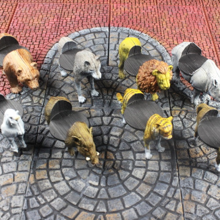 3D Printable OpenForge Mounts by Devon Jones