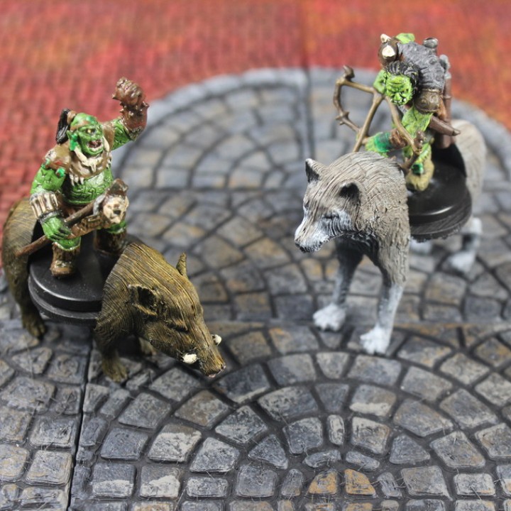 3D Printable OpenForge Mounts by Devon Jones