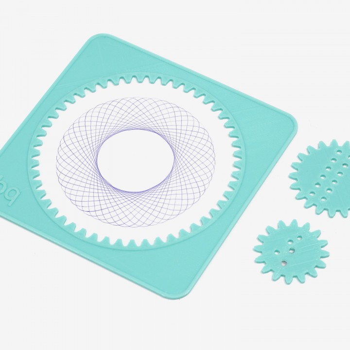 3D Printable Spirograph by Agustín Arroyo