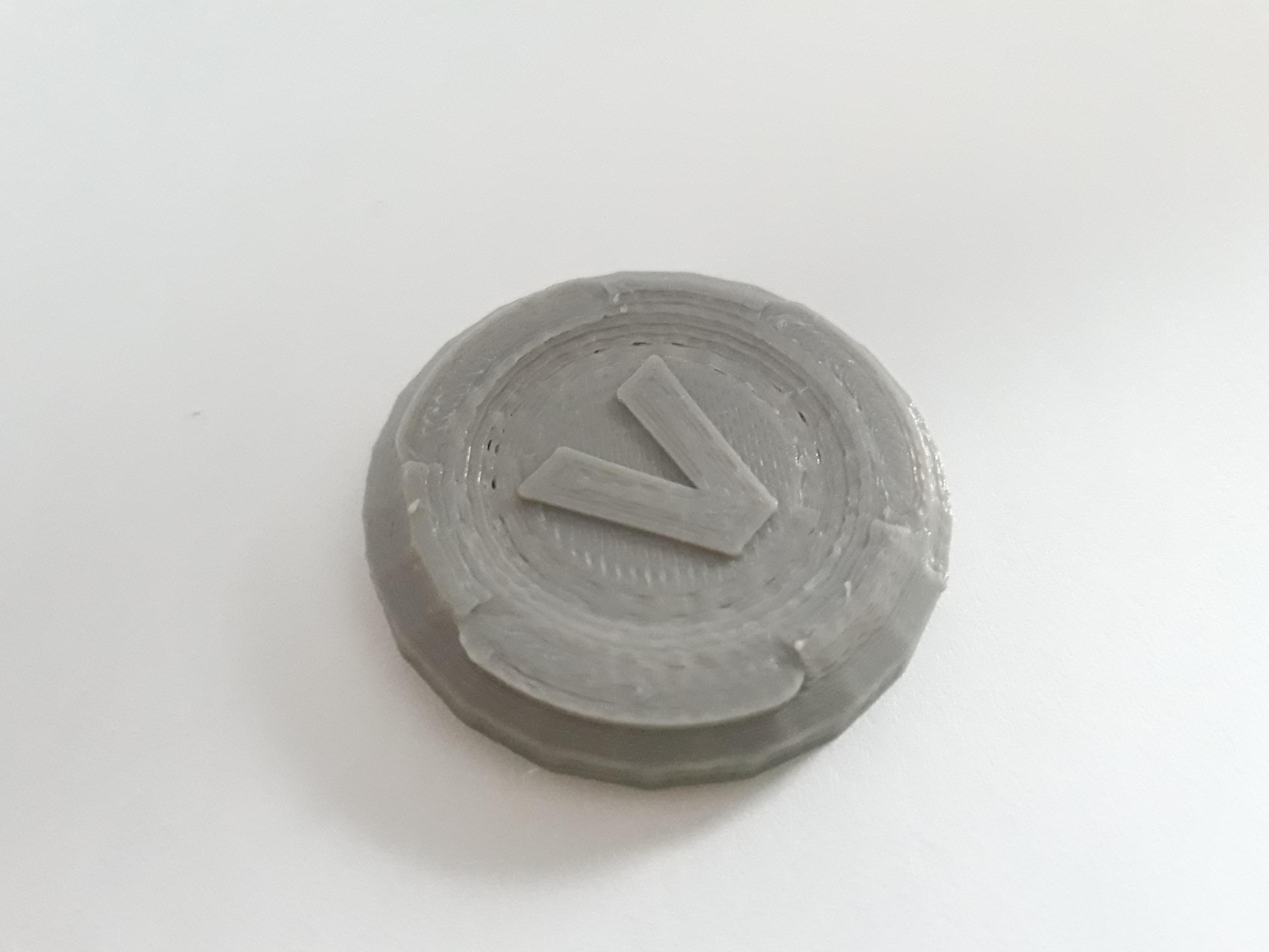 3D Printable V-Buck by Zachary Allen Schmitz