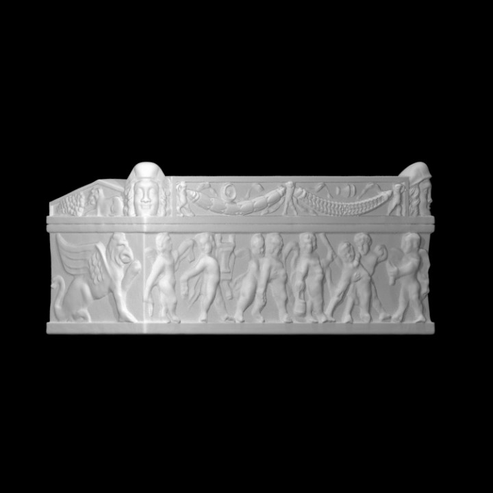 3D Printable Sarcophagus of a child by Scan The World