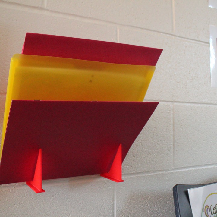 3D Printable Folder Holder by Patrick McInerny