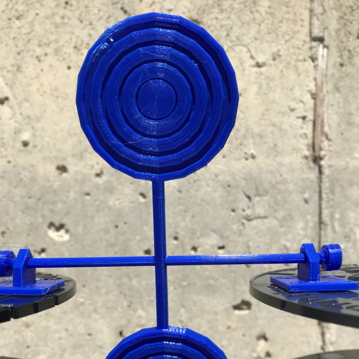 3D Printable Spinning targets by jobafett