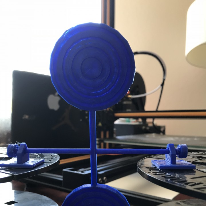 3D Printable Spinning targets by jobafett