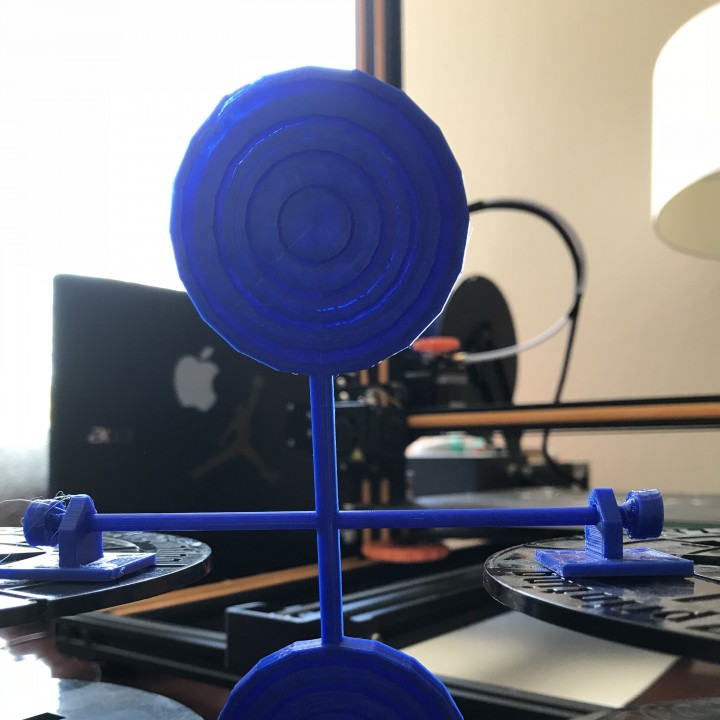 3D Printable Spinning targets by jobafett